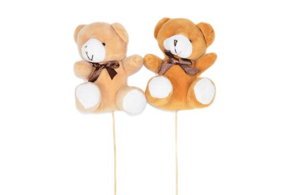 Stick Bear Teddy | H16-56cm | 2 buc | Floro